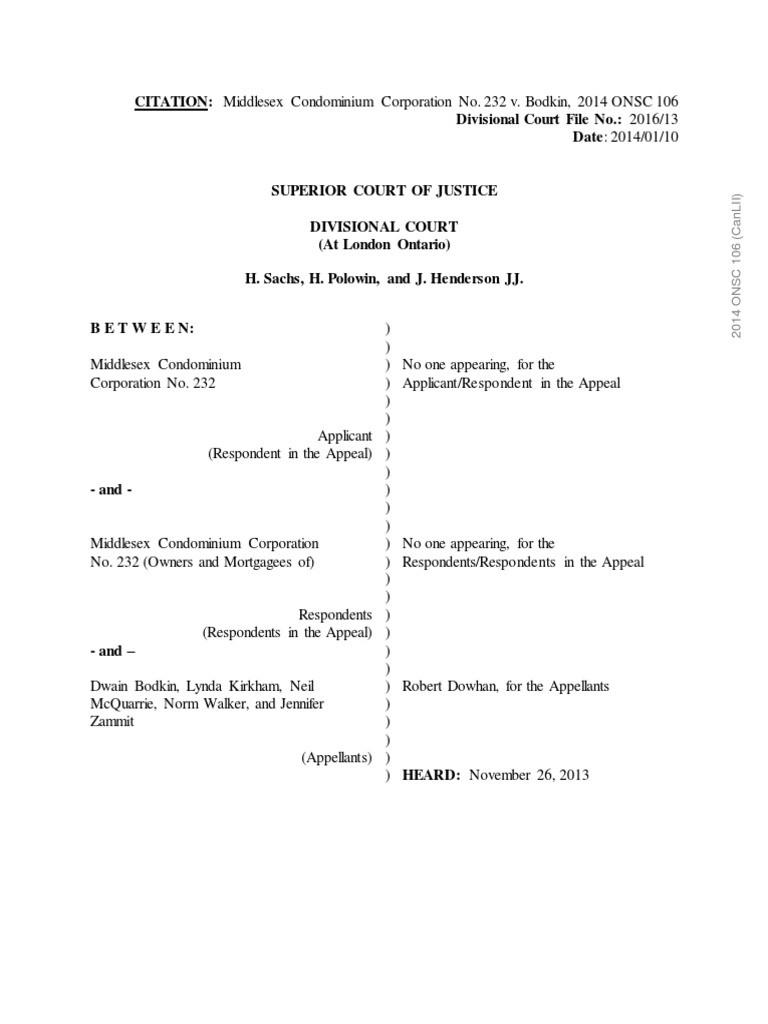 condo:board removal requisition MCC 232 | Board Of Directors | Lawsuit
