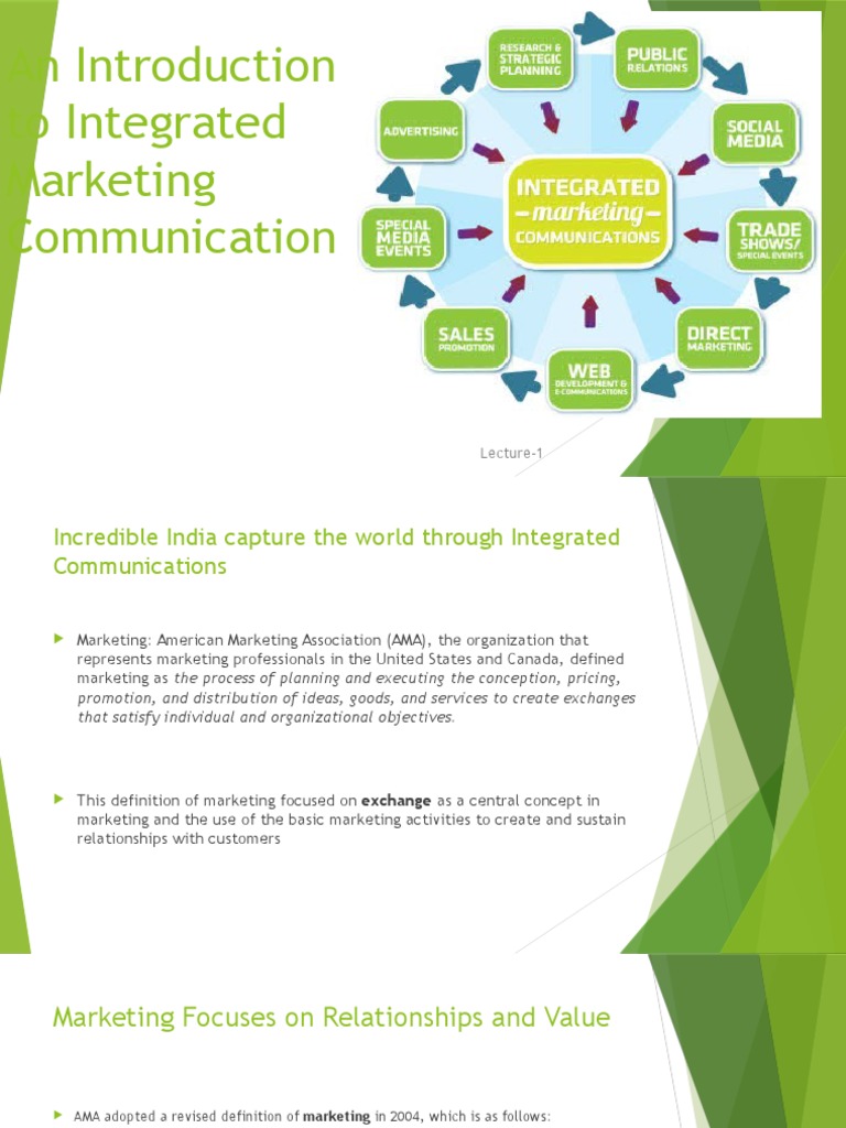 An Introduction To Integrated Marketing Communication | PDF | Marketing ...