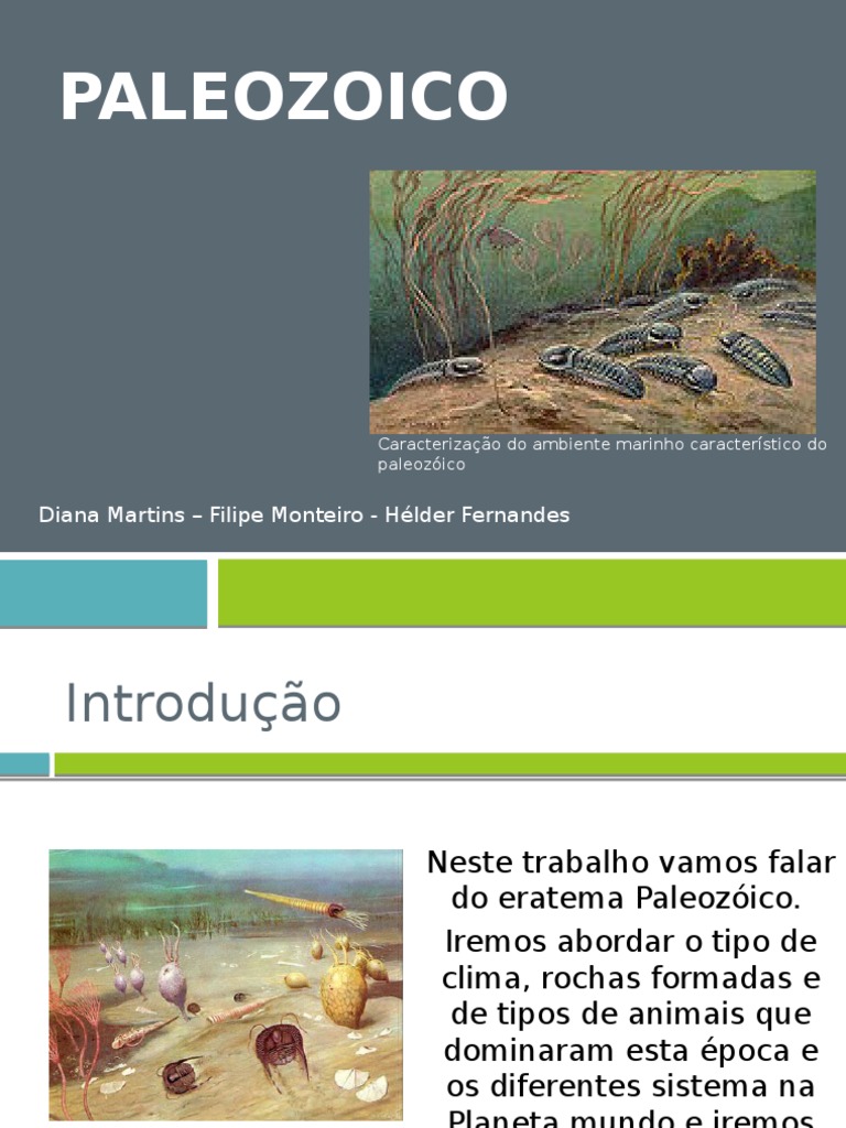 Paleozoico | PDF | Ambiente Natural Global | Earth Sciences