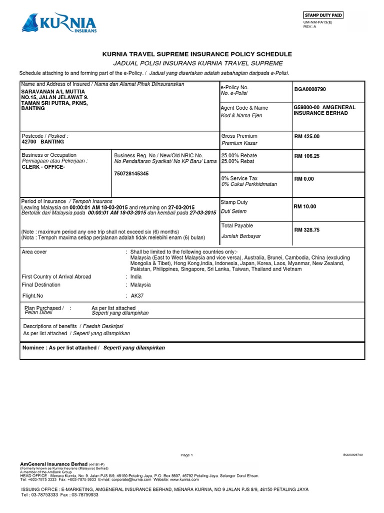 INsurance | PDF | Service Industries | Financial Services