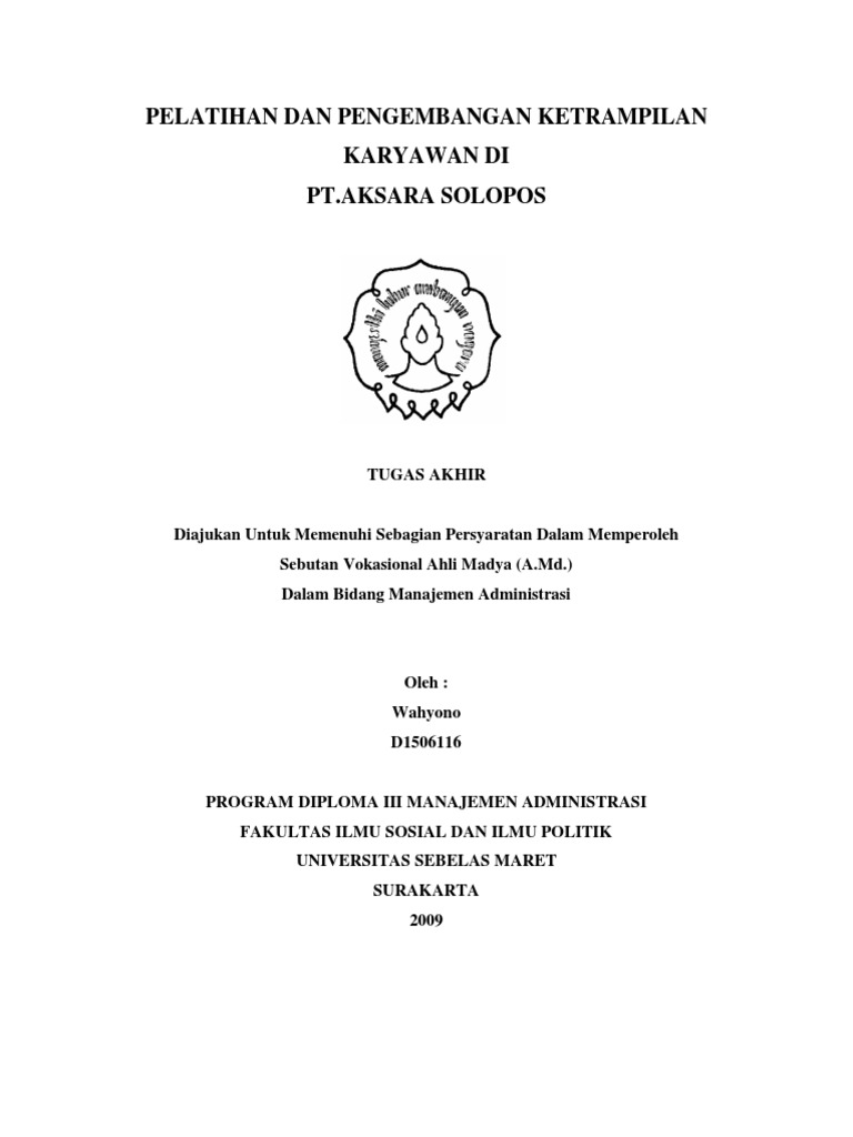 Pelatihan Dan Pengembangan Staff | PDF | Karier & Perkembangan