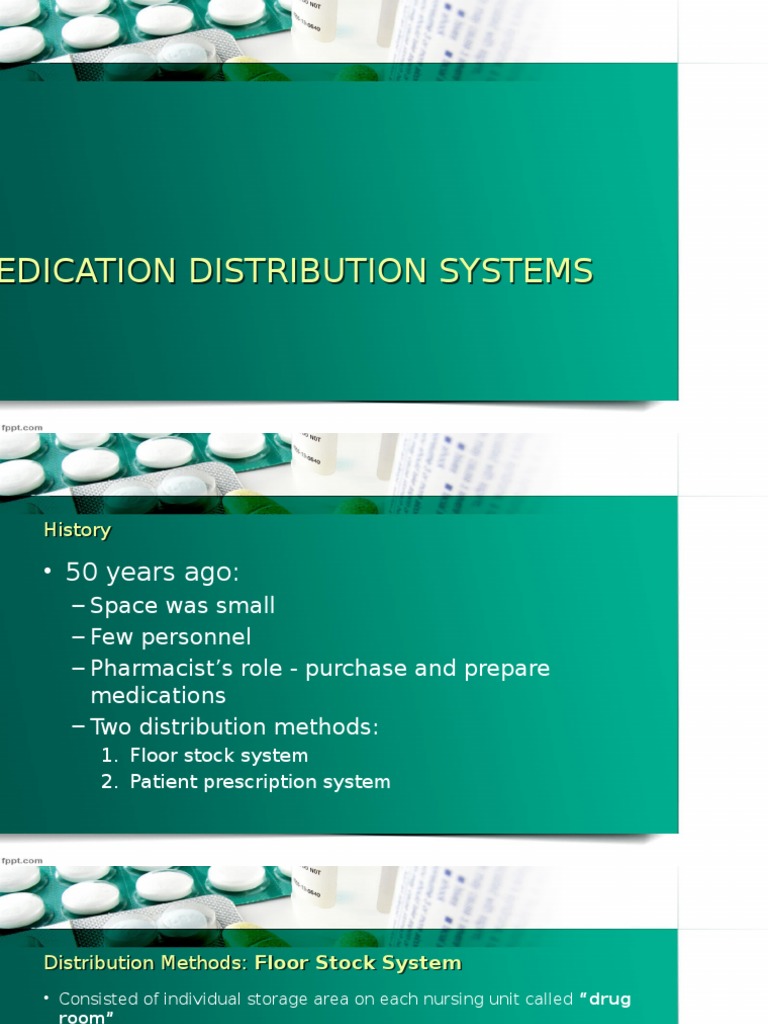 Unit Dose System | Pharmacy | Pharmaceutical Drug