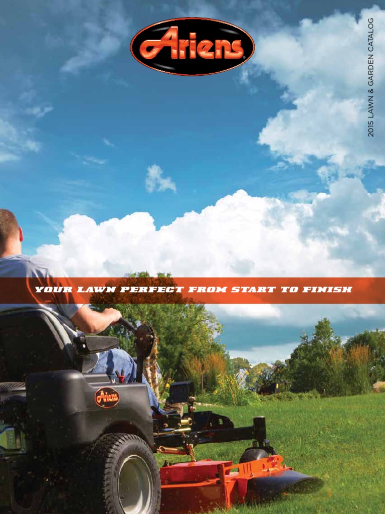 2015 Ariens LNG Catalog | PDF | Tractor | Lawn Mower