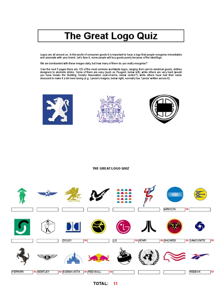 Logo Quiz | PDF