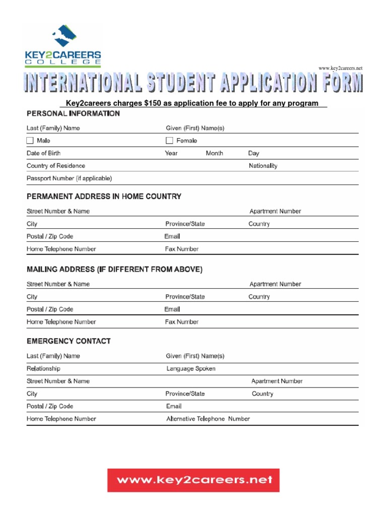 Key2careers Charges $150 As Application Fee To Apply For Any Program | PDF