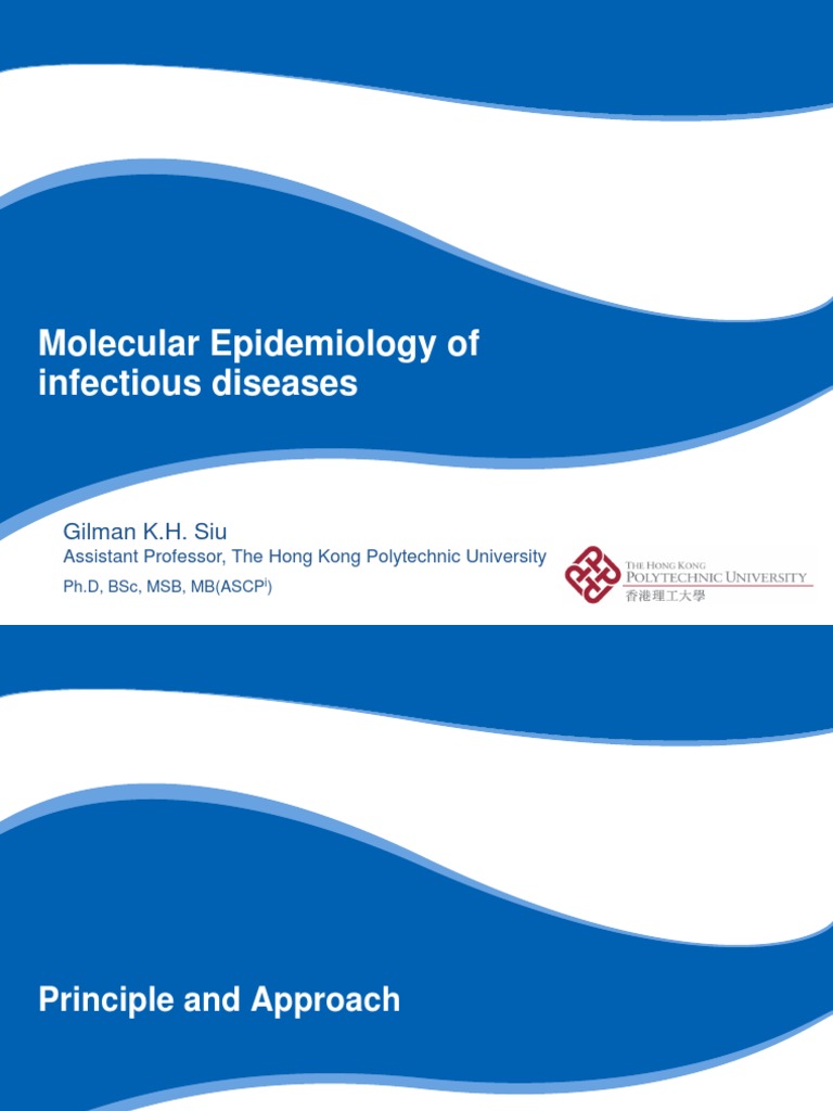 Molecular Epidemiology of Infectious Diseases | PDF | Infection ...