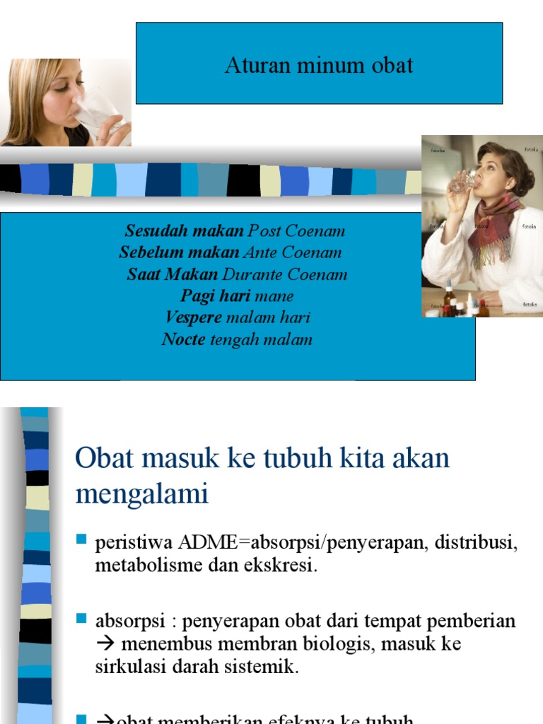 Aturan Minum Obat | PDF | Pengembangan Diri | Kesehatan Holistik