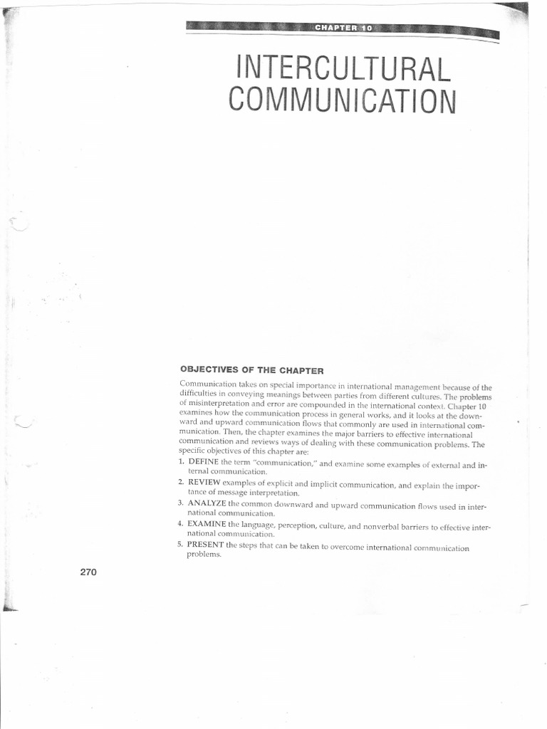 Intercultural Communication | PDF
