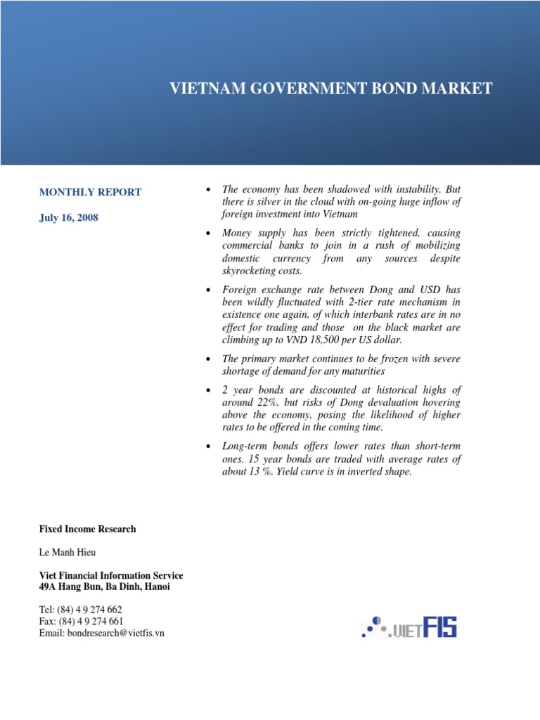 Vietnam Government Bond Report | PDF | Bonds (Finance) | United States ...