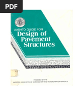 AASHTO Guide For Design of Pavement Structures | PDF