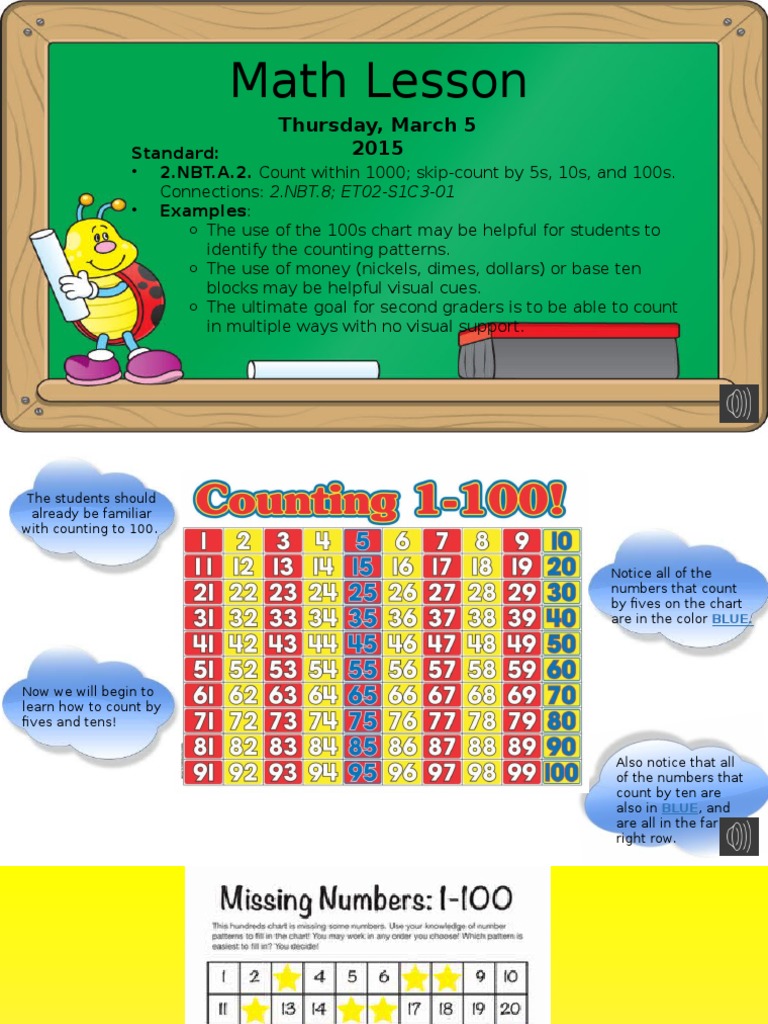 Second Grade Counting Strategies | PDF
