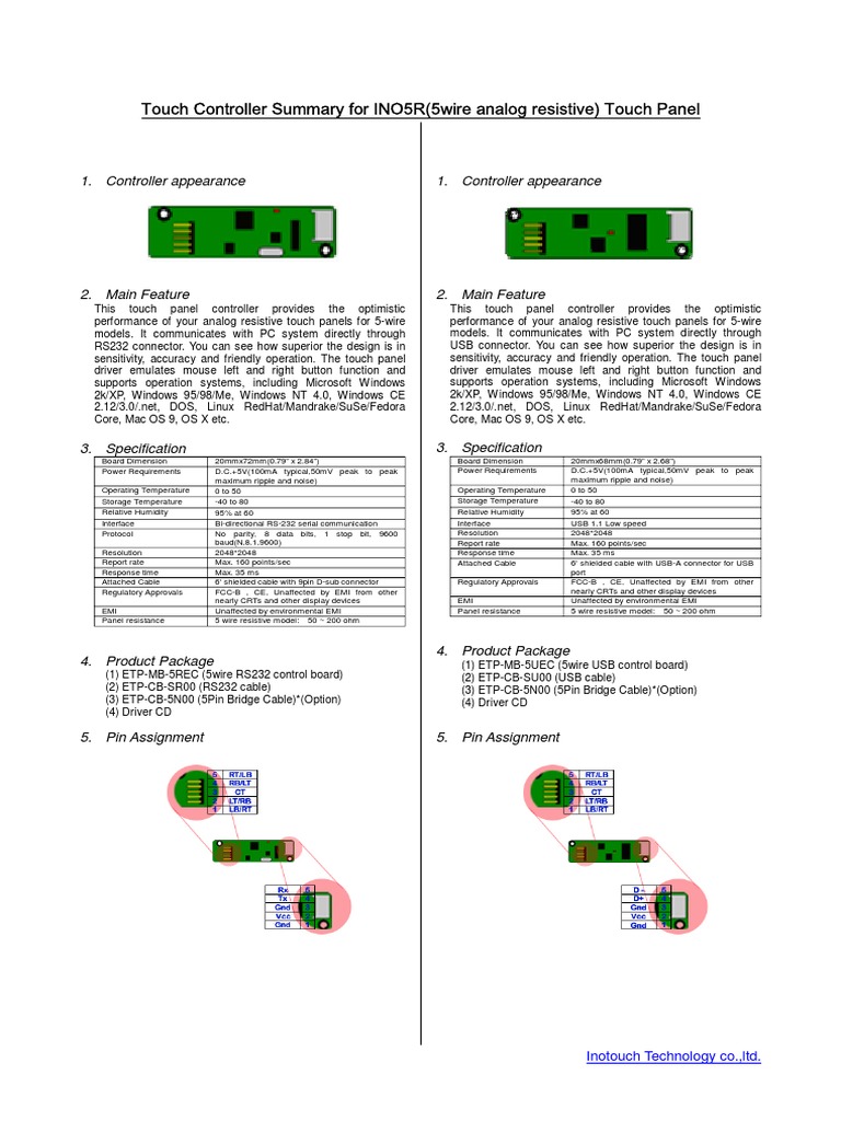 TouchKit Manual | Microsoft Windows | Usb