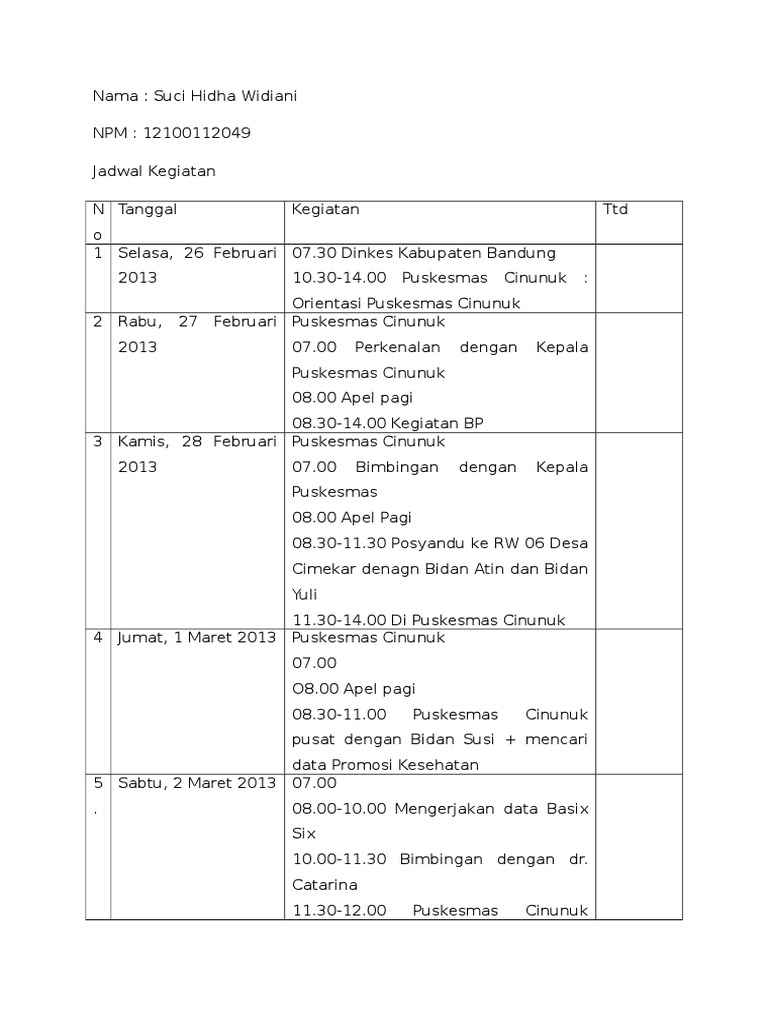 JDWL Suci | PDF | Gaya Hidup