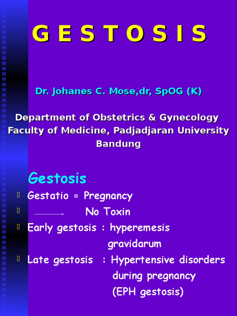 Gestosis | PDF