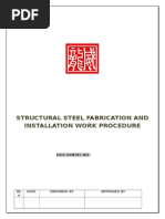 Steel Structure Fabrication Inspection Report | PDF