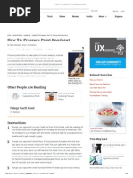 Human Body Weak Points | PDF | Anatomical Terms Of Motion | Anatomy