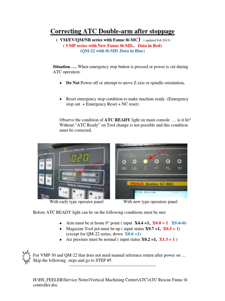 ATC Rescue Fanuc 0i Controller | PDF | Parameter (Computer Programming ...