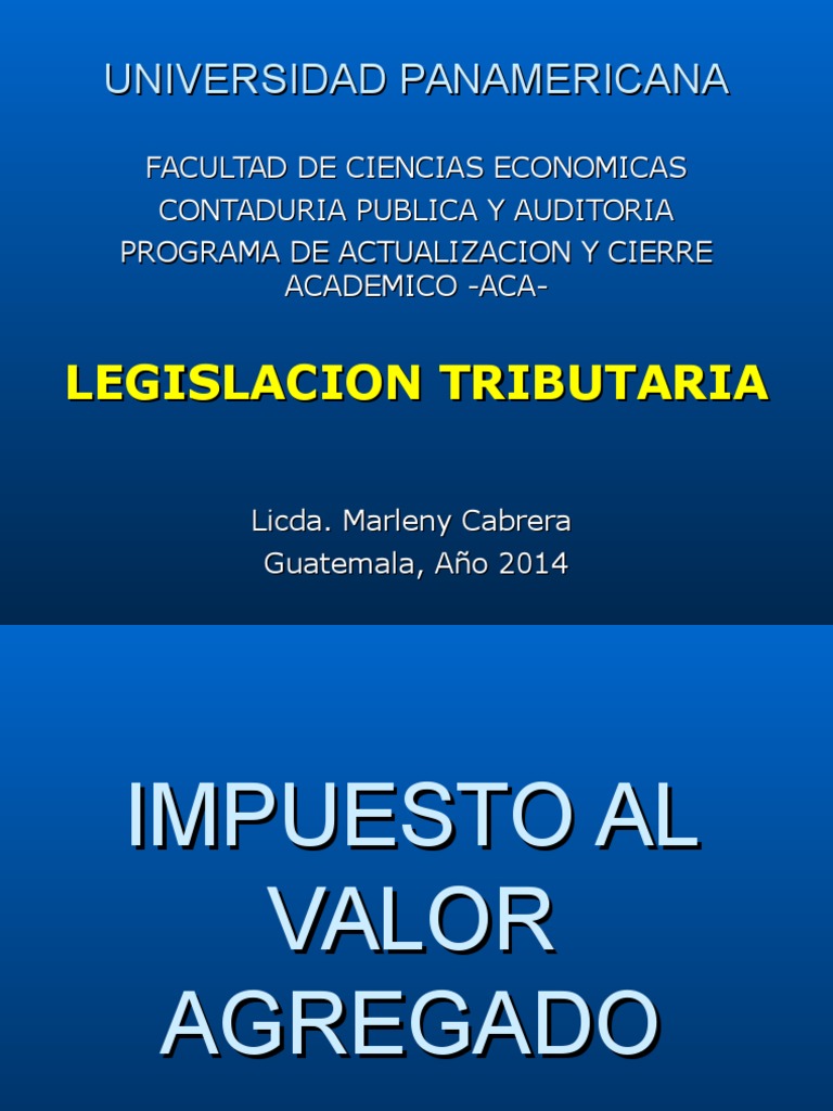 Upana Legislación Tributaria 2014 IVA Actualizado | PDF | Factura ...