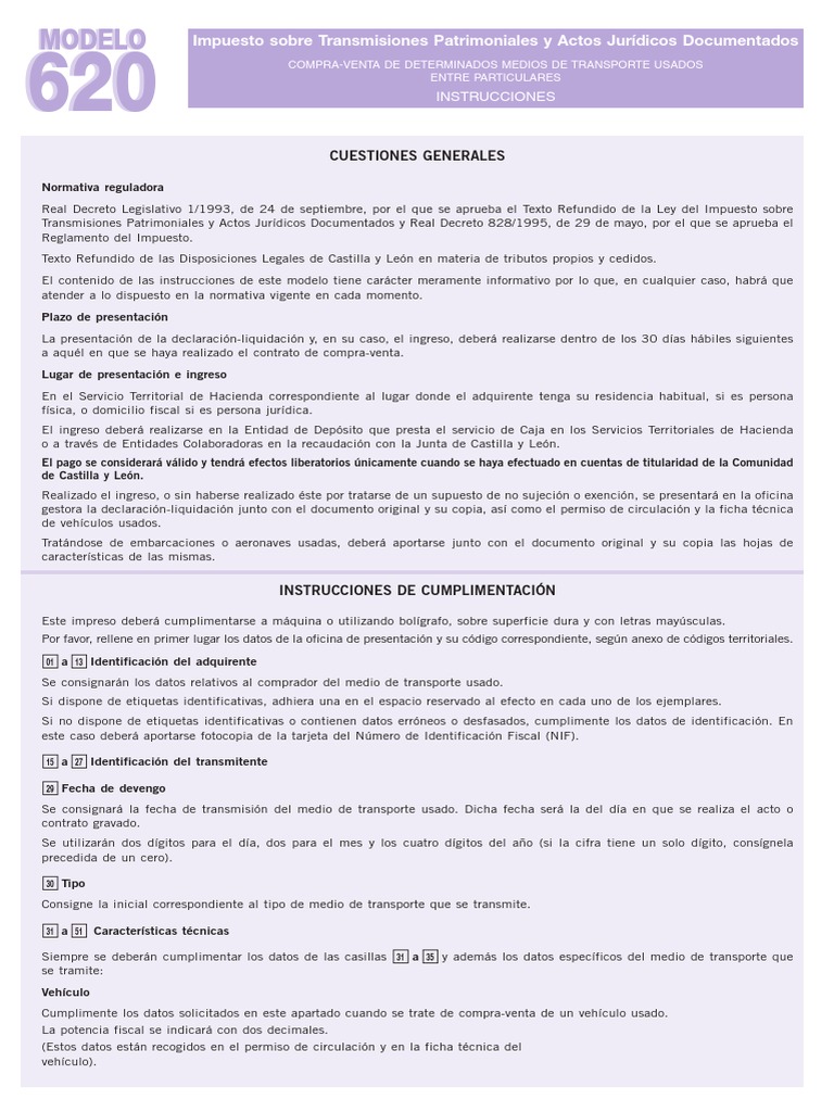 Ayuda mod 620 jcyl | Impuestos | Business