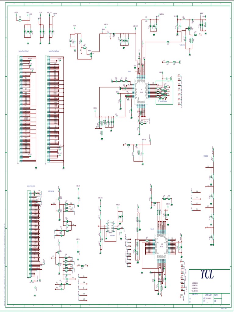 Diagrama T-con TCL