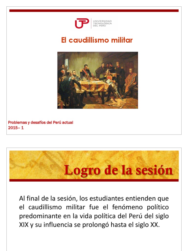 El Caudillismo | PDF