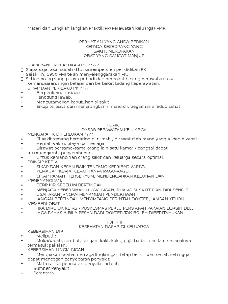 Materi PMR | PDF