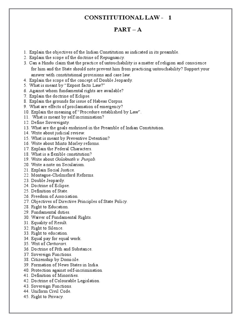 Constitutional Law 1 | PDF | Constitution | Political Charters