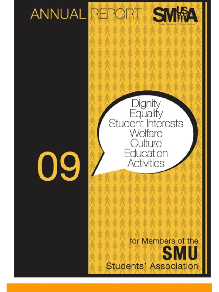 SMUSA Annual Report 09 | PDF