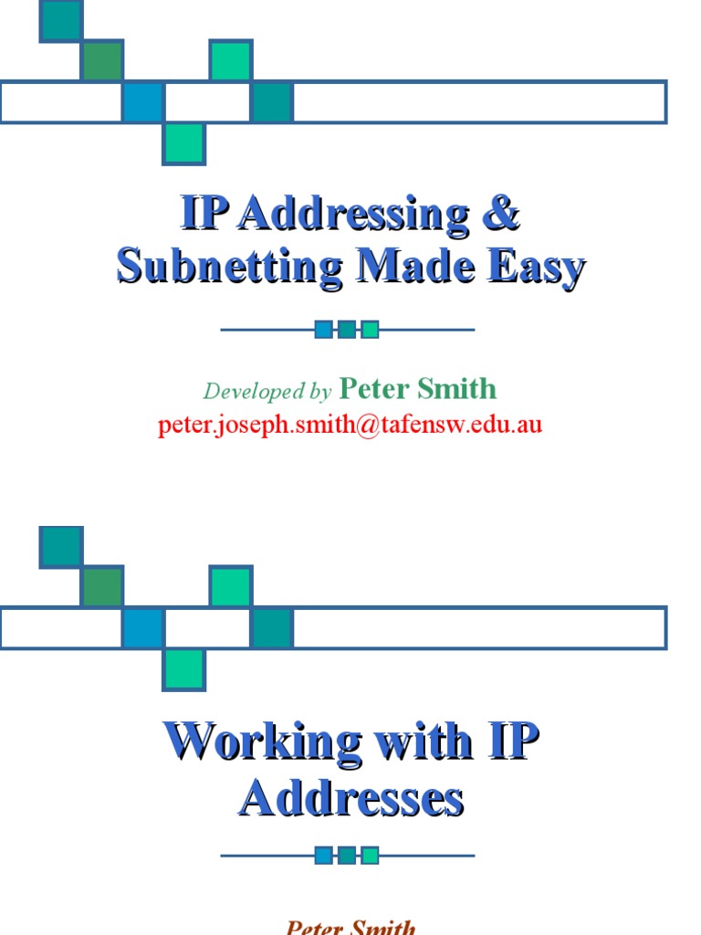 IP Addressing & Subnetting Made Easy | PDF