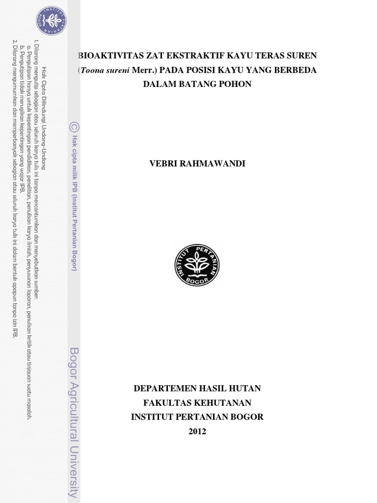 Tanaman Suren | PDF | Home & Garden | Science & Mathematics