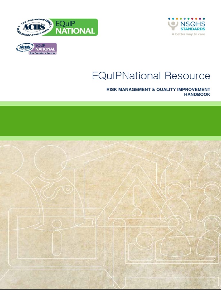 Risk Management and Quality Improvement Handbook July 2013 | PDF | Risk ...