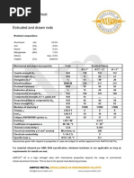 Ampco 45: Technical Data Sheet | PDF | Strength Of Materials | Hardness