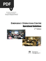 EOC Trainees Manual - Updated | PDF | Incident Command System | Civil Defense