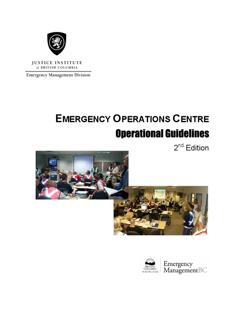 EOC Level 2 | PDF | Emergency | Incident Command System