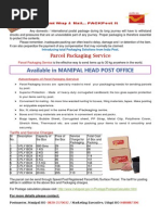 Speed Post Charges and Discounts 2025 | PDF | Economies