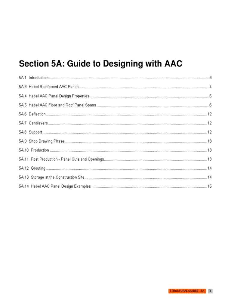 Designing with Hebel AAC Panels | PDF | Masonry | Building Technology