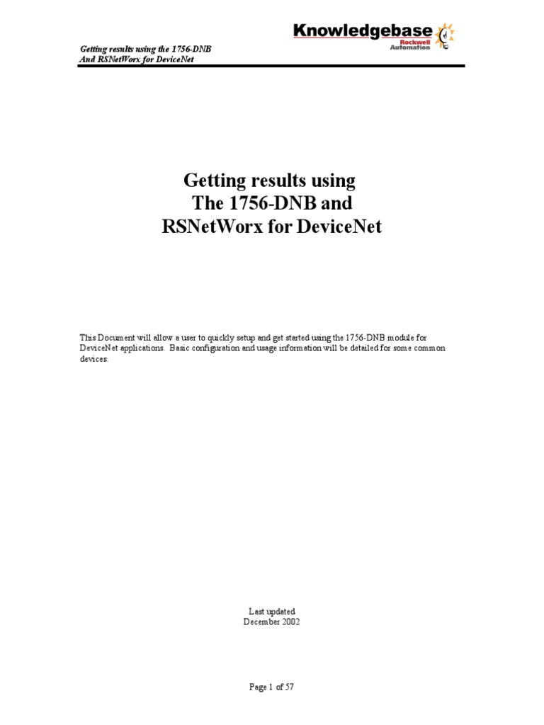 Device Net Protocol - Basics | PDF | Parameter (Computer Programming) | Input/Output