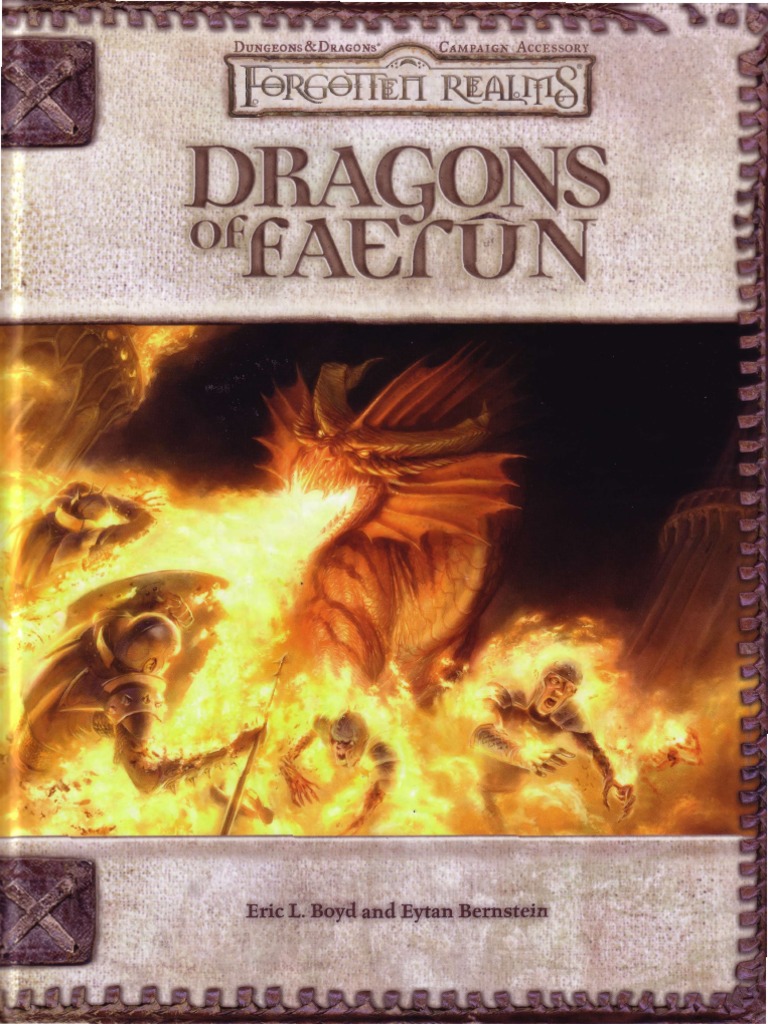 DnD-Forgotten Realms - Dragons of Faerun | PDF