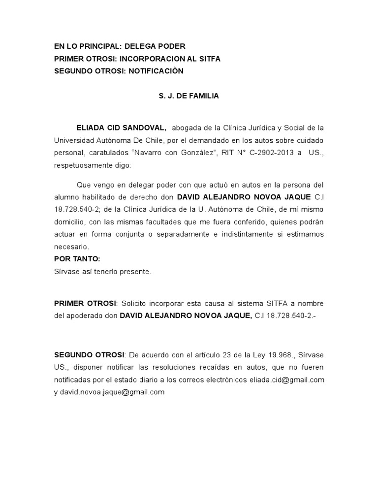 Delega Poder | PDF