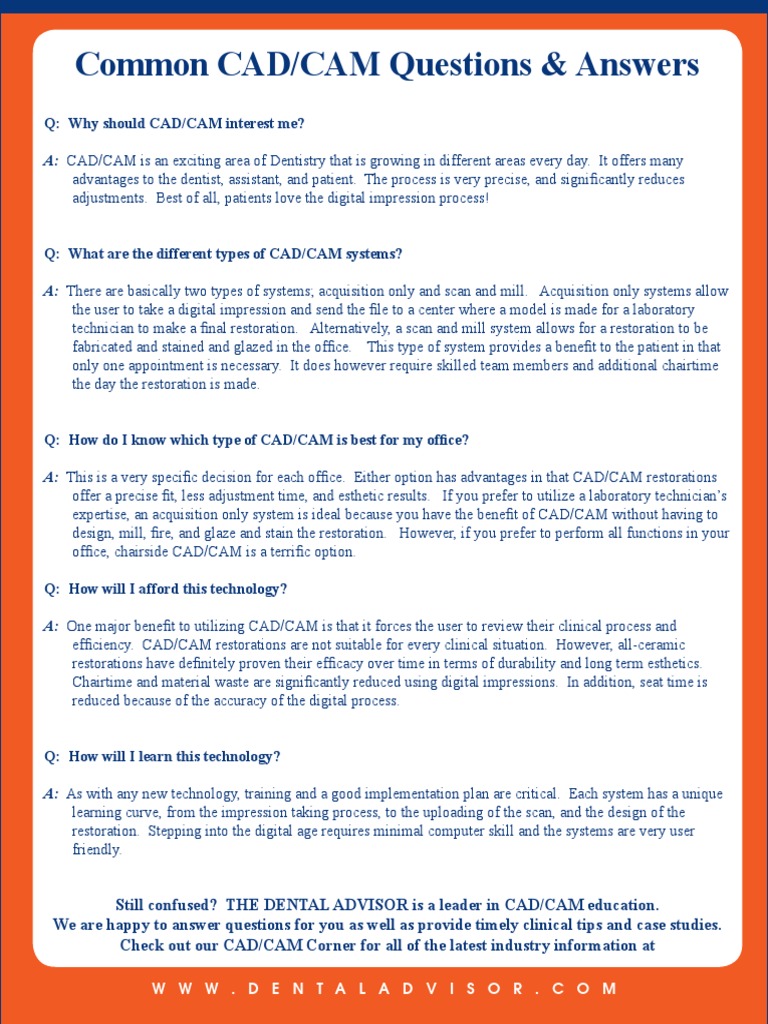 Cad Cam Flyer | PDF | Computer Aided Design | Computing And Information ...