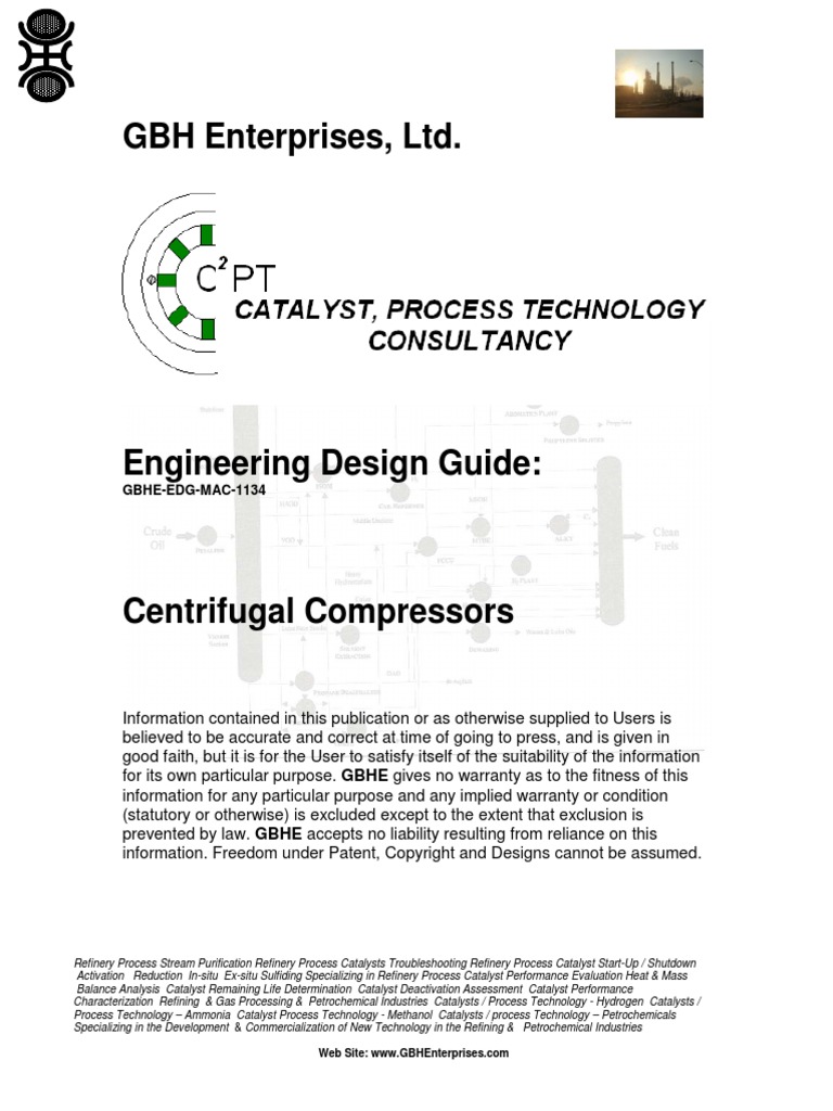 Centrifugal Compressors | PDF | Gas Compressor | Oil Refinery