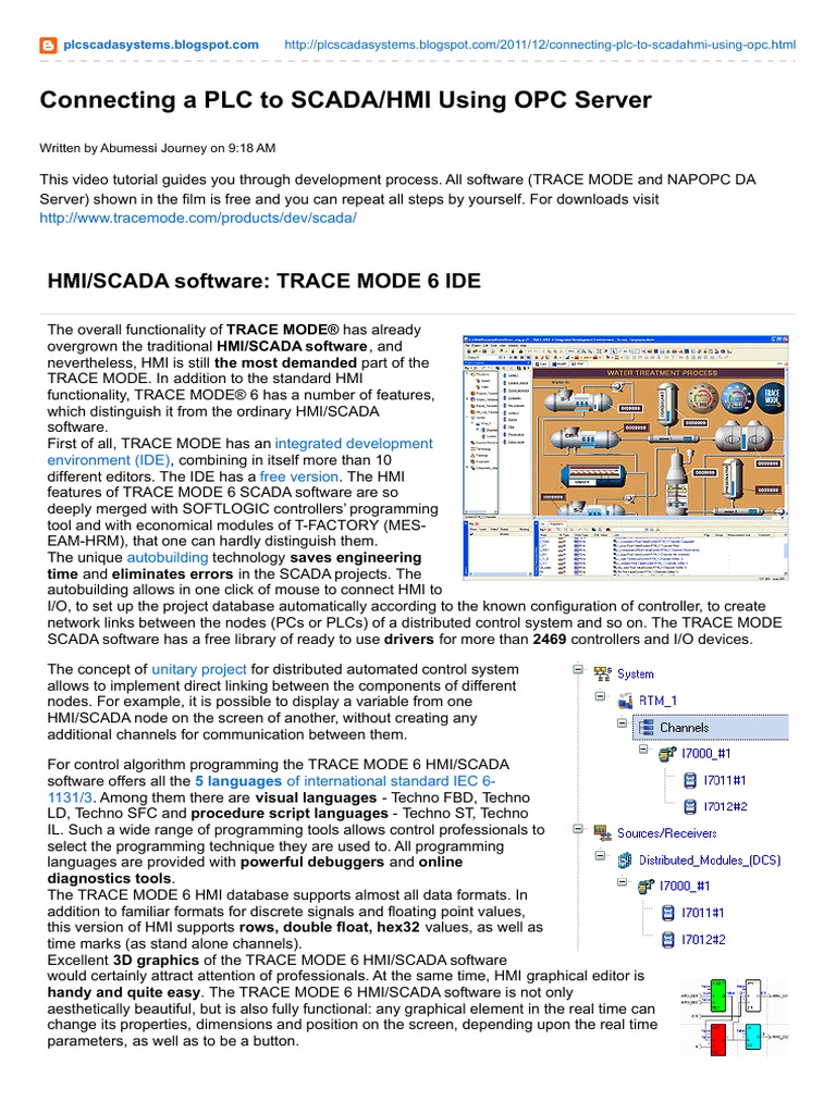 Trace Mode | PDF | Scada | Programmable Logic Controller
