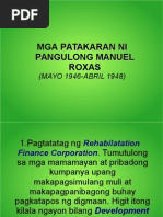 Mga Patakaran at Programa Ni Pangulong Ferdinand E. Marcos: (Disyembre ...