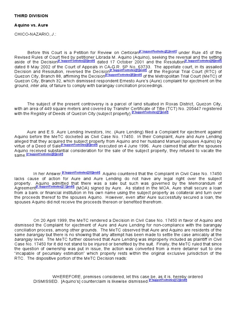 REM Cases | Pleading | Lawsuit