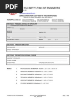IESL-Membership Application Form PDF | PDF | Government | Business