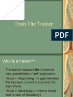 Train The Trainer | PDF | Classroom Management | Classroom