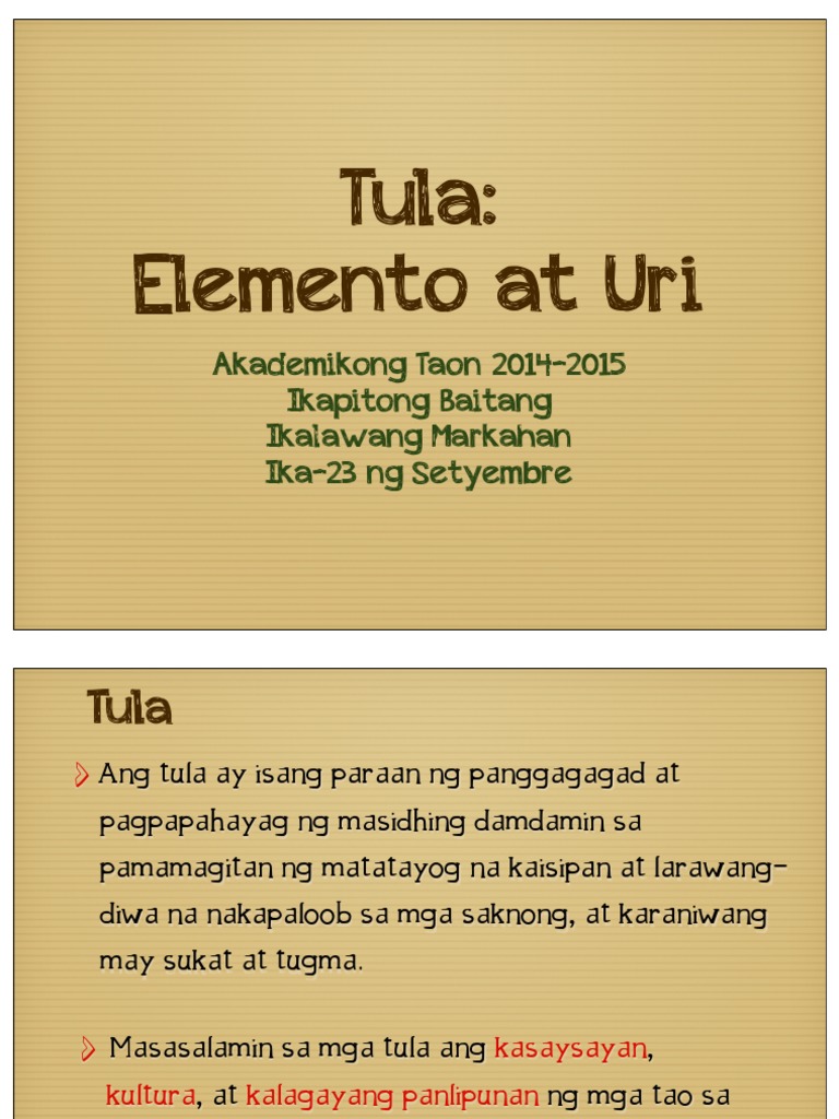 Tula (Poem) | PDF