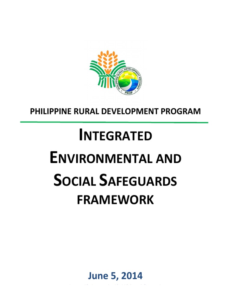 PRDP Integrated Environmental and Social Safeguards Framework ...