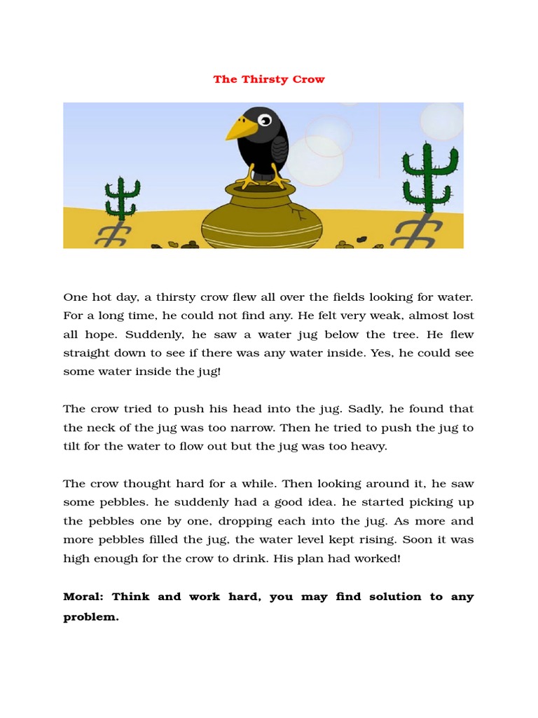 Short story with moral lesson store