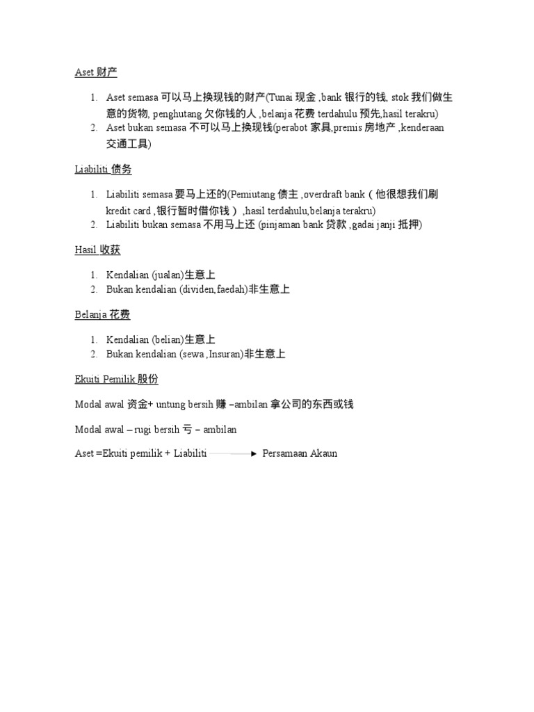 Aset Prinsip Akaun t.4 | PDF
